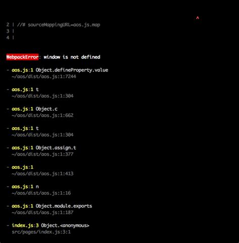 Javascript Gatsbyjs Build Show Error Window Is Not Defined Aos
