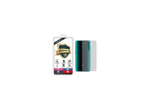 Película De Gel Traseira Fibra Carbono Xiaomi Redmi 9 Proteção Que