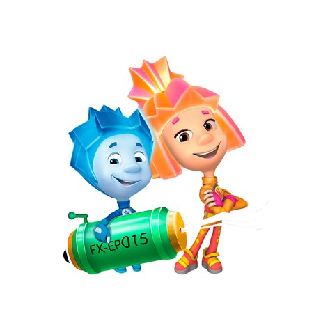 Cartoon Characters Fixiki Png