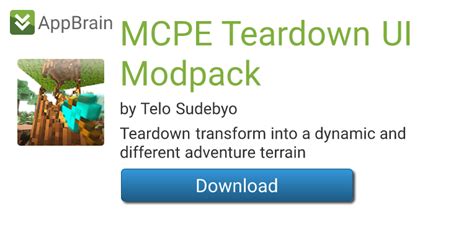 Mcpe Teardown Ui Modpack For Android Free App Download