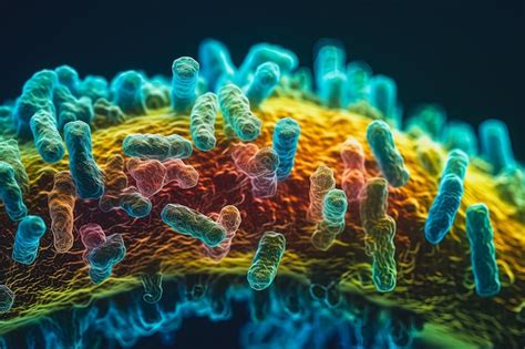 Premium Ai Image Biofilm Of Antibiotic Resistant Bacteria Closeup