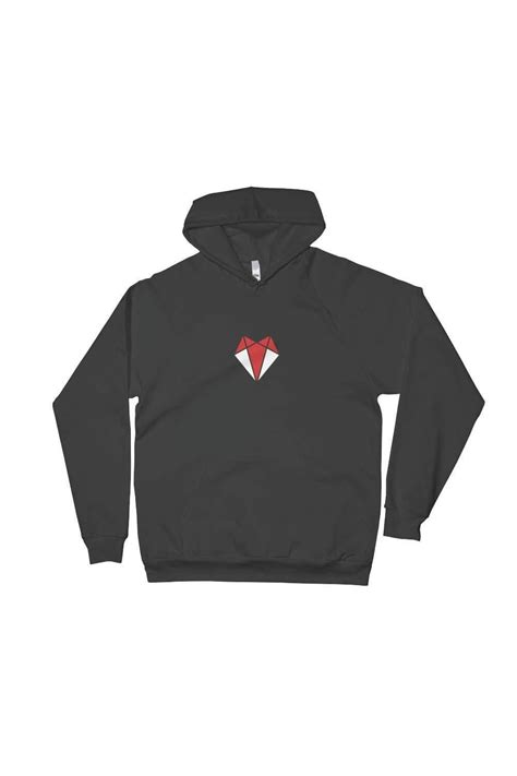 Darkest Vixen Kangaroo Pocket Fleece Hoodie Darkest Fox
