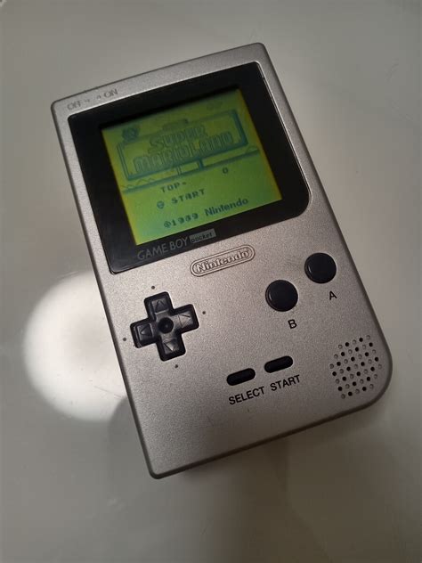 Yahooオークション 動作品 ゲームボーイポケット シルバー