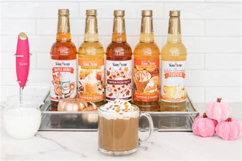 Sugar Free Pumpkin Caramel Syrup Skinny Syrups Skinny Mixes