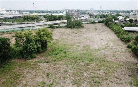 ขายที่ดิน 7 ไร่ ริมถนน สาย345 ใกล้ทางลงถนนราชพฤกษ์ ปากเกร็ด นนทบุ Ennxo