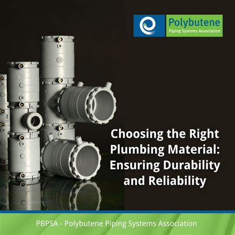 Polybutene Piping Systems Association Pbpsa On Linkedin Pbpsa