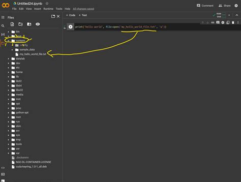 Whats The Default Google Colab Directory To Store Files Chris