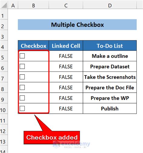 Excel Checkbox If Checked Then Change Cell Color Methods