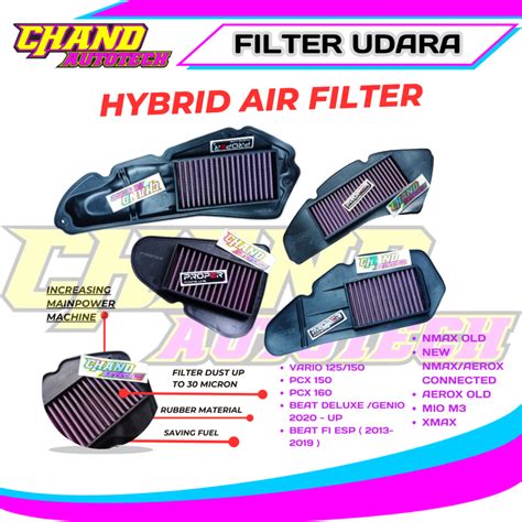 Jual Saringan Udara PROPER Vario 125 150 Pcx Adv Beat Fi Esp Nmax Aerox