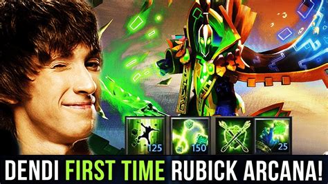 DENDI Rubick Legend First Time Trying New Rubick Arcana 1 000