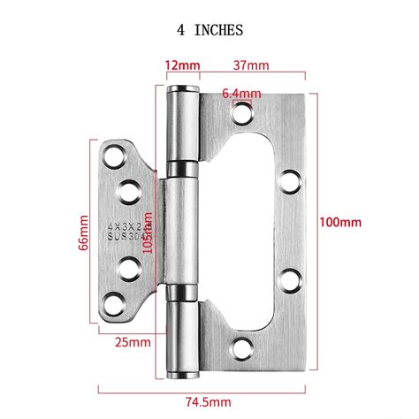 304 Stainless Steel Flag Hinge Pvcaluminumcabinet Hingebisagra
