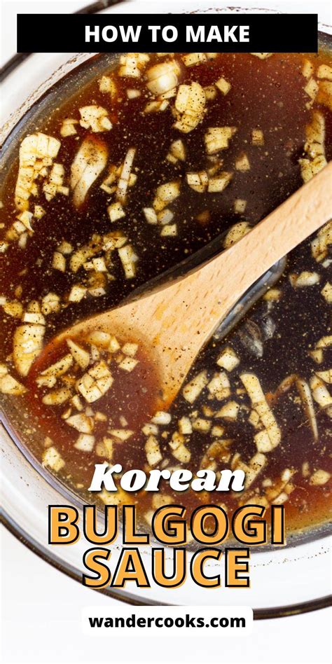 All Purpose Korean Bulgogi Sauce Recipe Bulgogi Bulgogi Sauce
