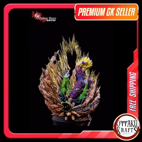 Dragon Ball Gohan X Cell Comic Hero Studio 【free Shipping Po】gk