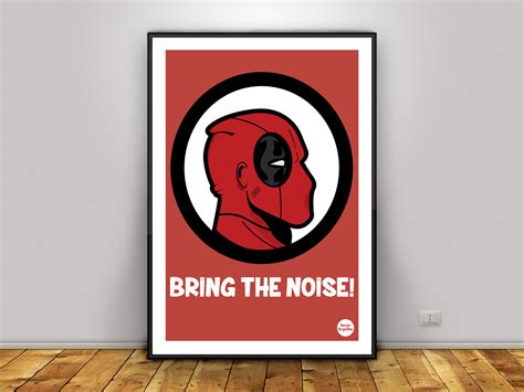 Deadpool Vector On Behance