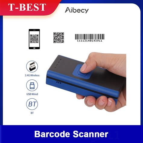 Aibecy Handheld 1d 2d Qr Mini Barcode Scanner 3 In Vicedeal