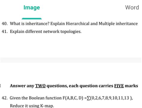 Image Word What Is Inheritance Explain Hierarchical And Multiple Inherit