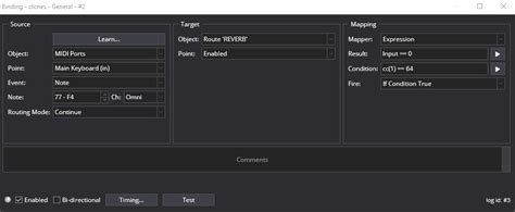 Use Of Boolean Conditions In New Bindings Implementation Cantabile