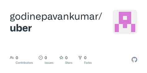 Github Godinepavankumar Uber