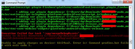 Execution Failed For Task App MergeDebugAssets After Migrate From
