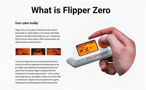 Flipper Zero Corded Electric Wireless Color Industrial And Scientific