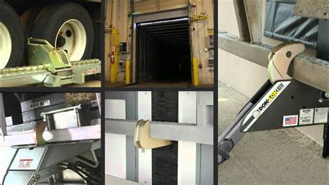 Dok Lok Vehicle Restraint Trailer Restraint By Rite Hite Youtube