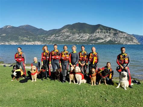 Esercitazione Ucis Salvataggi In Acqua Per I Cani Della Sogit