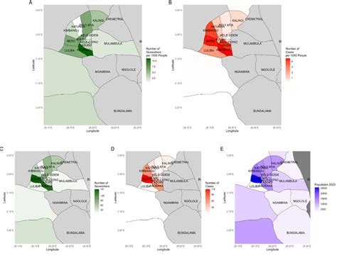 Map A Reports The Sex Workers Per 1000 Inhabitants Map B Reports The Download Scientific