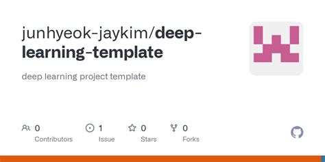 Github Junhyeok Jaykimdeep Learning Template Deep Learning Project