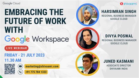 Shivaami On Linkedin Futureofwork Digitaltransformation Webinar Realtimecollaboration Ai