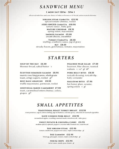 The Nags Head Inn ️☃️🌲big Flavours In Small Bites Discover Our New