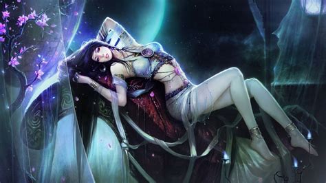 Download Free Sexy Fantasy Anime Maiden Wallpaper