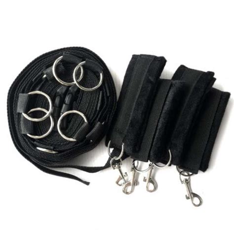 Promo Bondage Bed Domination Bdsm Tali Ikat Ranjang Kaki Tangan