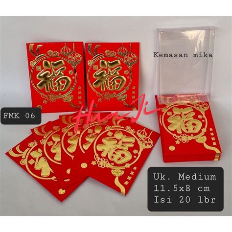 Jual Free Mika Angpao Amplop Imlek Shio Kelinci 2023 Uk Standard