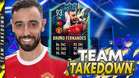 Most UNDESERVED TOTS Ever 93 TOTS Bruno Fernandes Team Takedown