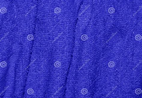 Texturas Y Patrones De Toallas Azules Frescas Con Pliegues Ondulados Se
