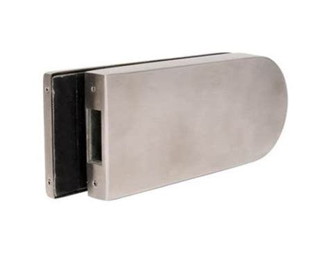 Allgood Glass Horizontal Latch Lock Strike Patch Fitting