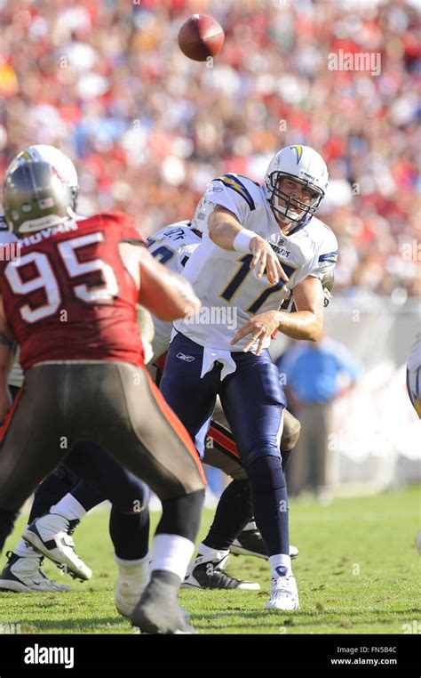 Tampa Fla Usa 21st Dec 2008 San Diego Chargers Quarterback Philip