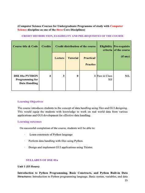 Computer Science Dse Pdf