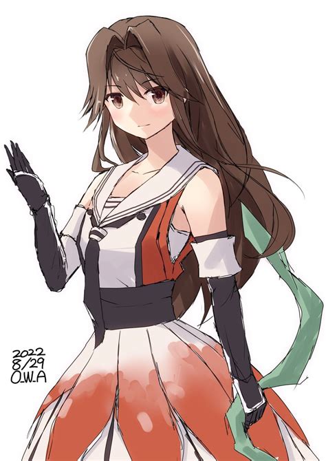 Jintsuu And Jintsuu Kai Ni Kantai Collection Drawn By Owa Ishtail