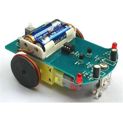 Arduino Набор для сборки Робот двигающийся по черной линии Diy