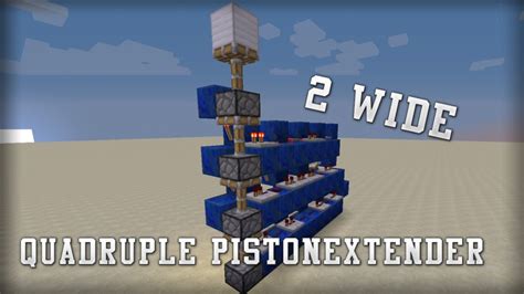 2 Wide Quadruple Piston Extender Tutorial Works In 112 Compact