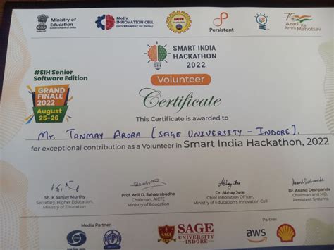 Tanmay Arora Mba On Linkedin Throwback Smartindiahackathon