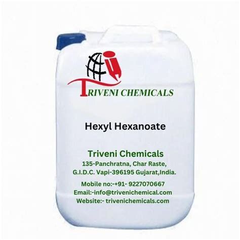 Hexyl Hexanoate In Gidc Vapi Triveni Chemicals Id 4071411033