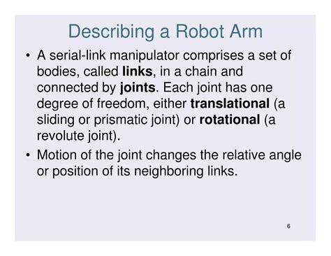 robot arm kinematics pdf robotics technology and computing