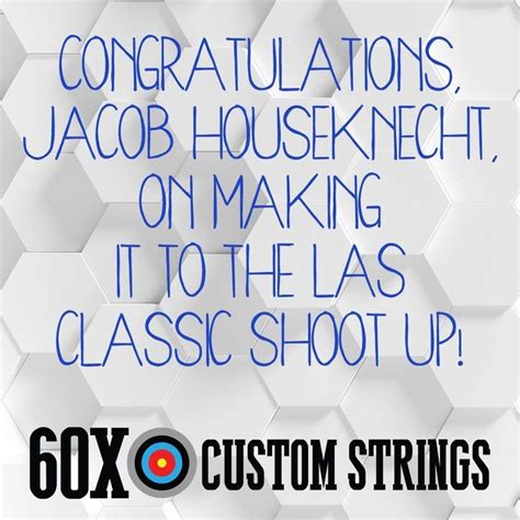 60x custom strings shared a photo on instagram “congrats jacob 🏹
