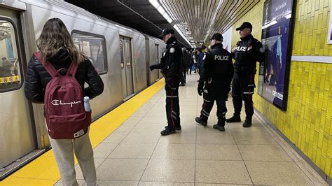 Commuter Reaction Mixed As Police Boost Presence On Ttc In Wake Of Violence