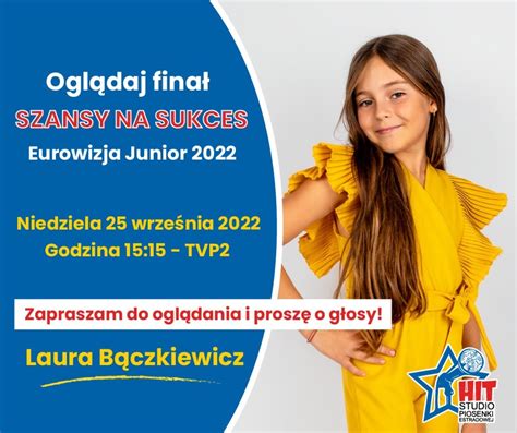 Wielkopolanka Laura Bączkiewicz reprezentantką Polski na Eurowizji