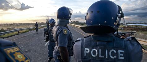 Spotlight On South Africas Police Brutality Problem Iss Africa