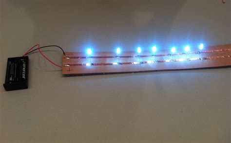 Simple Circuit With Copper Tape 6 Steps Instructables