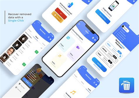 Mobile Data Recovery Uiux Design By Asad Yaseen On Dribbble